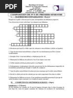 Exercices SVT 1ere S2 | PDF