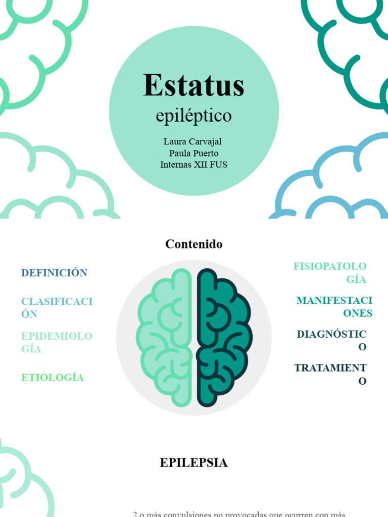Estatus Epiléptico en Pediatria | PDF | Epilepsia | Receptor Nmda