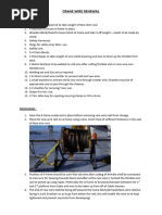 Rocking Test Procedure PDF | PDF