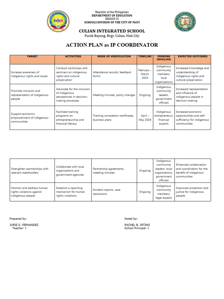 IP Action Plan | PDF | Entrepreneurship