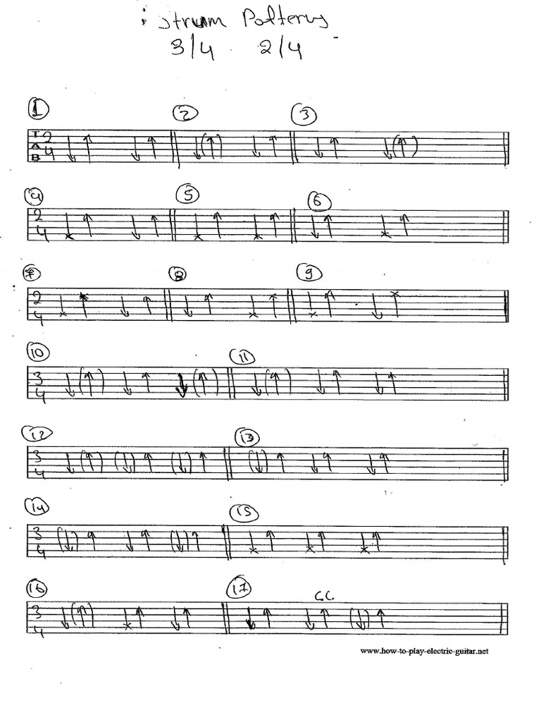 Strum Patterns 2 | PDF