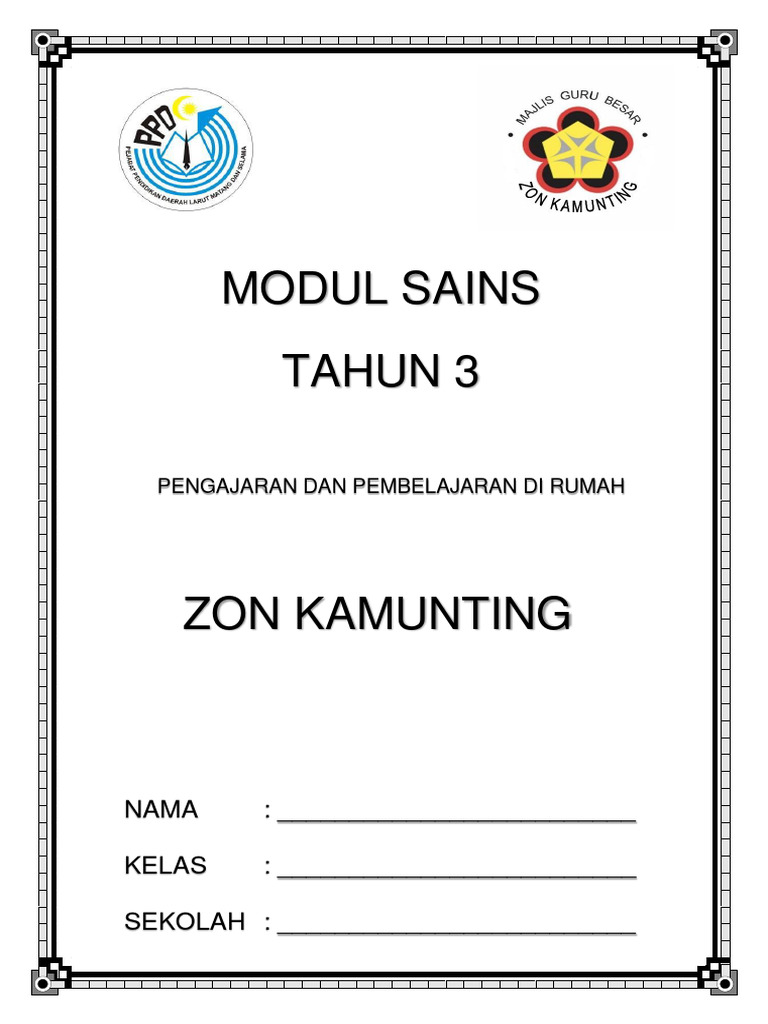 Modul Pembelajaran Sains Tahun 3 | PDF