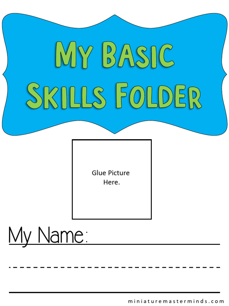 Basic Skill Folder | PDF