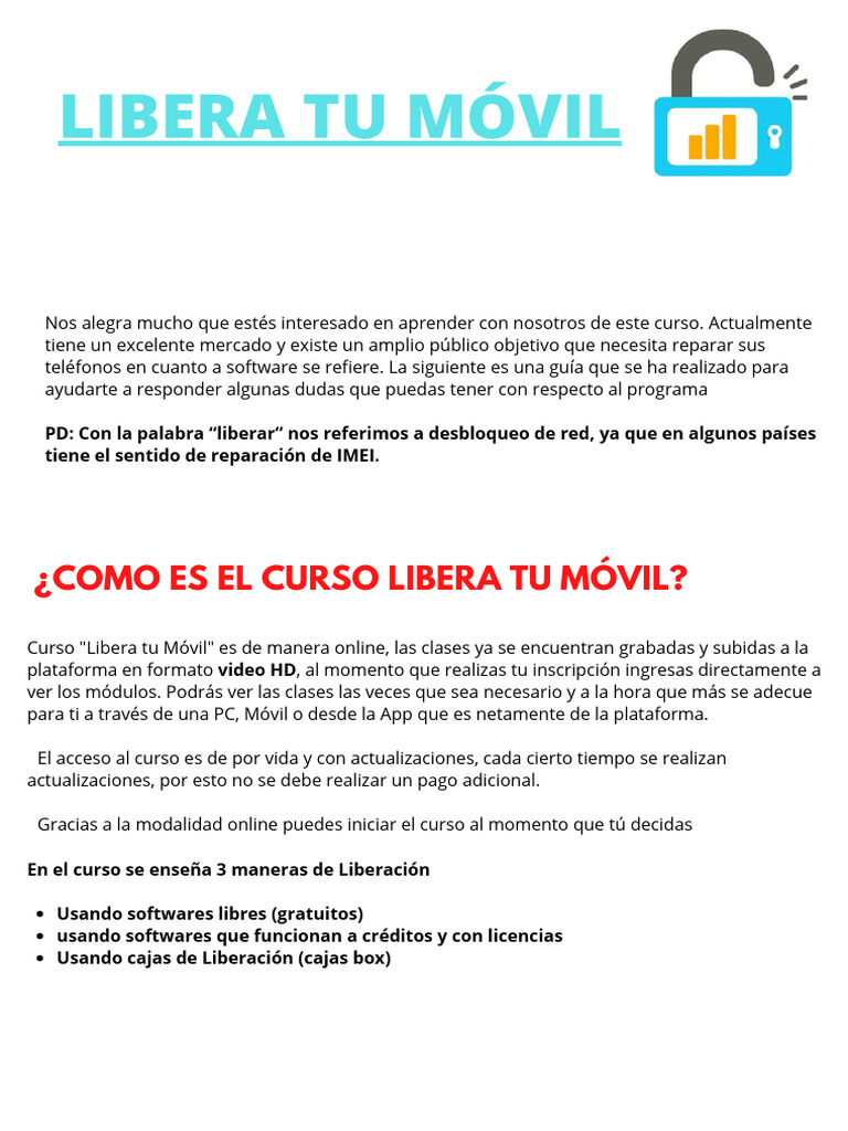 Ebook Libera tu Móvil.pdf | PDF | Teléfonos móviles | Android (sistema ...