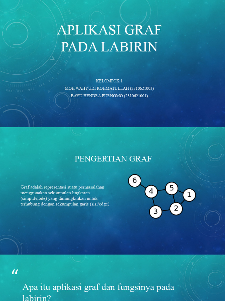 Aplikasi Graf Pada Labirin | PDF | Teknologi & Rekayasa