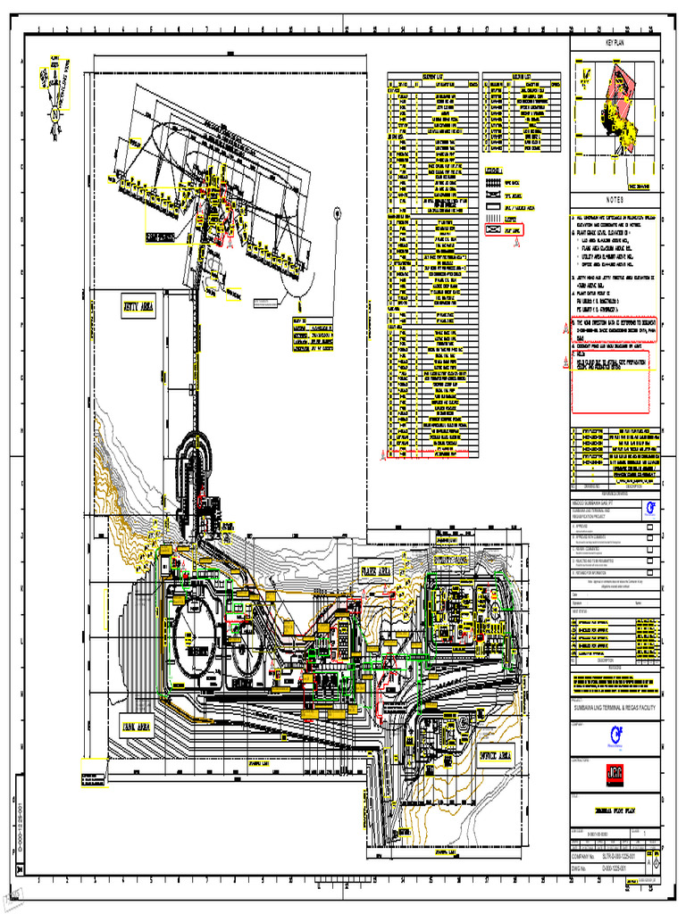 D-000-1225-001_2E General Plot Plan Update Drawing | PDF