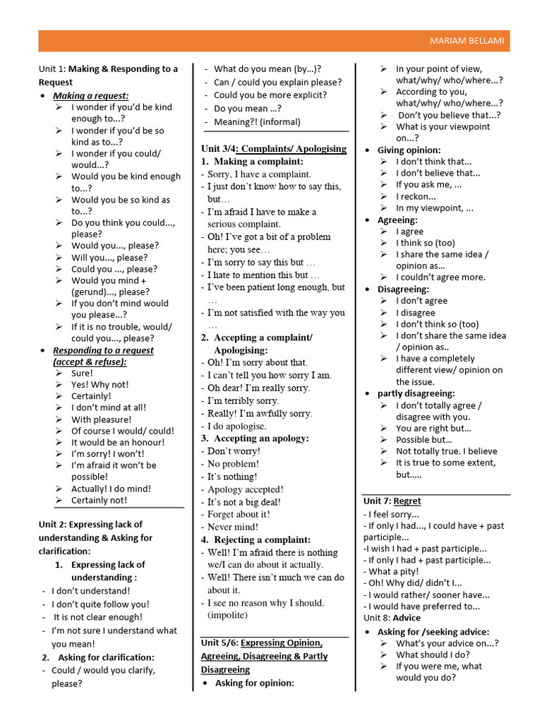 2nd year communication | PDF
