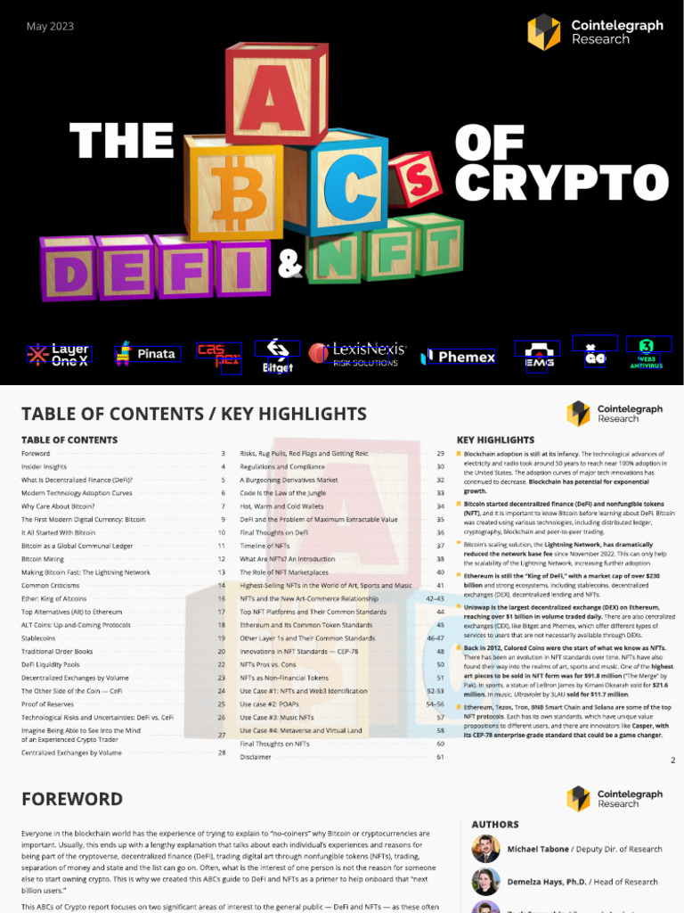 Abcs of Crypto | PDF