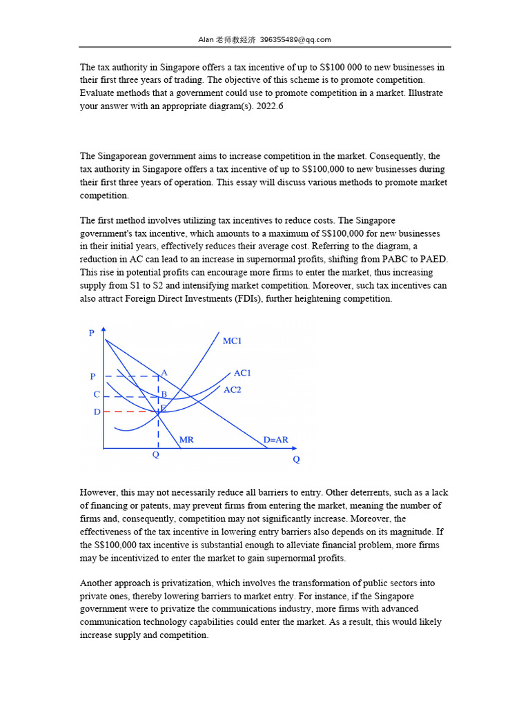Government Intervention | PDF | Monopoly | Profit (Economics)