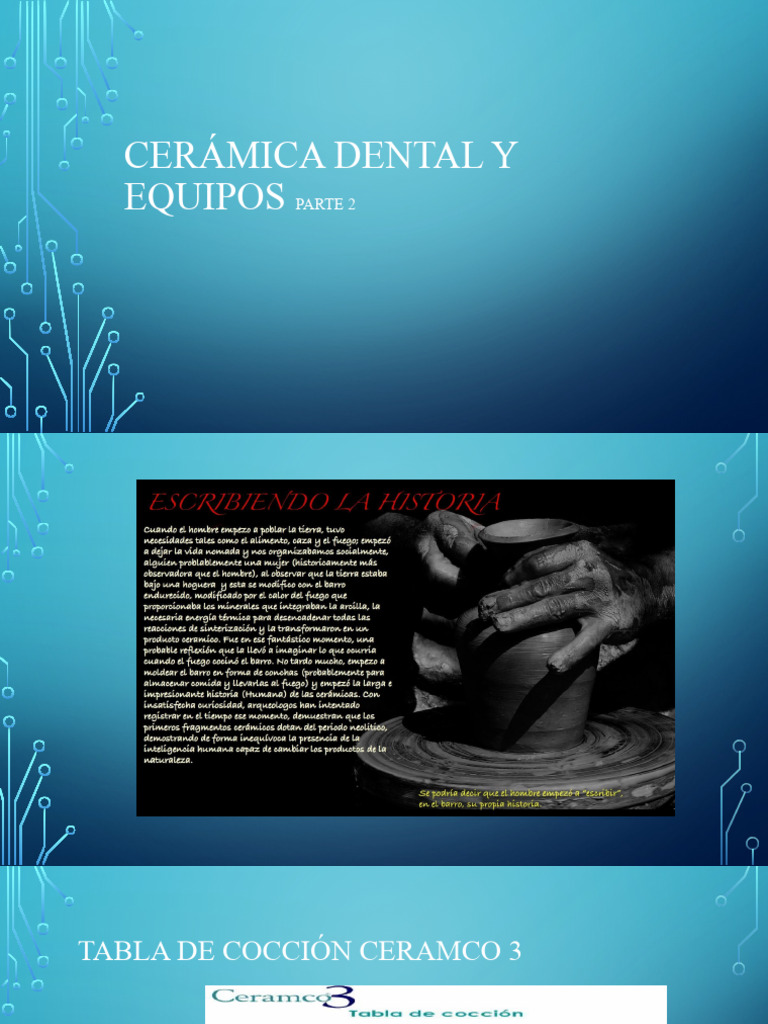CerÃ¡mica Dental y Equipos Parte 2 | PDF | Cocina, comidas y vino