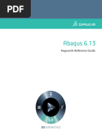 Abaqus Keywords Guide - MIT | PDF