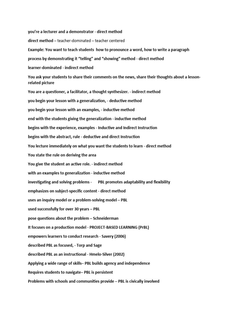 OBE Reviewer | PDF | Project Based Learning | Human Communication