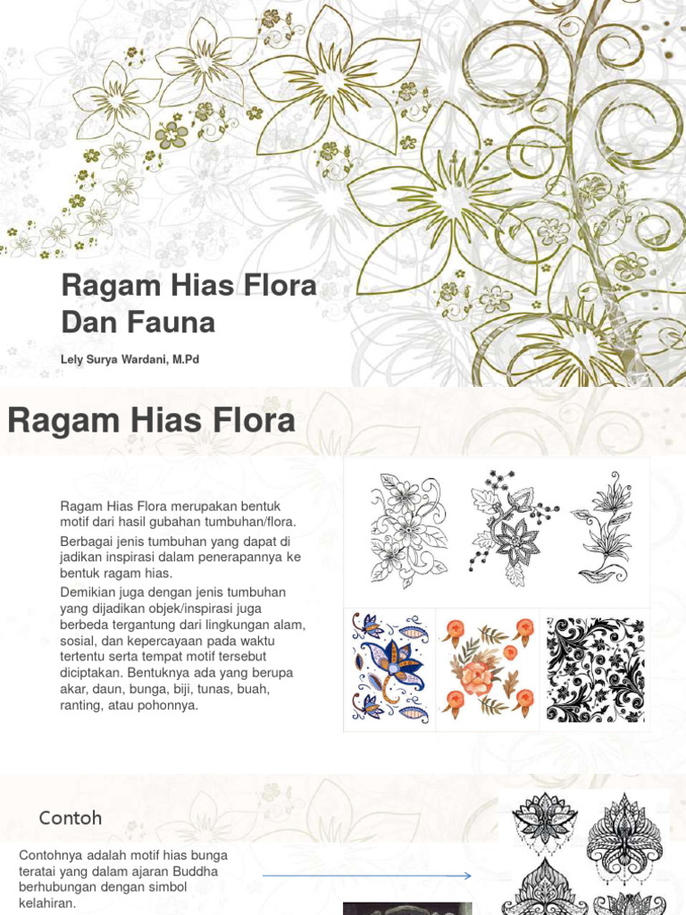 Ragam Hias Flora Dan Fauna Pdf