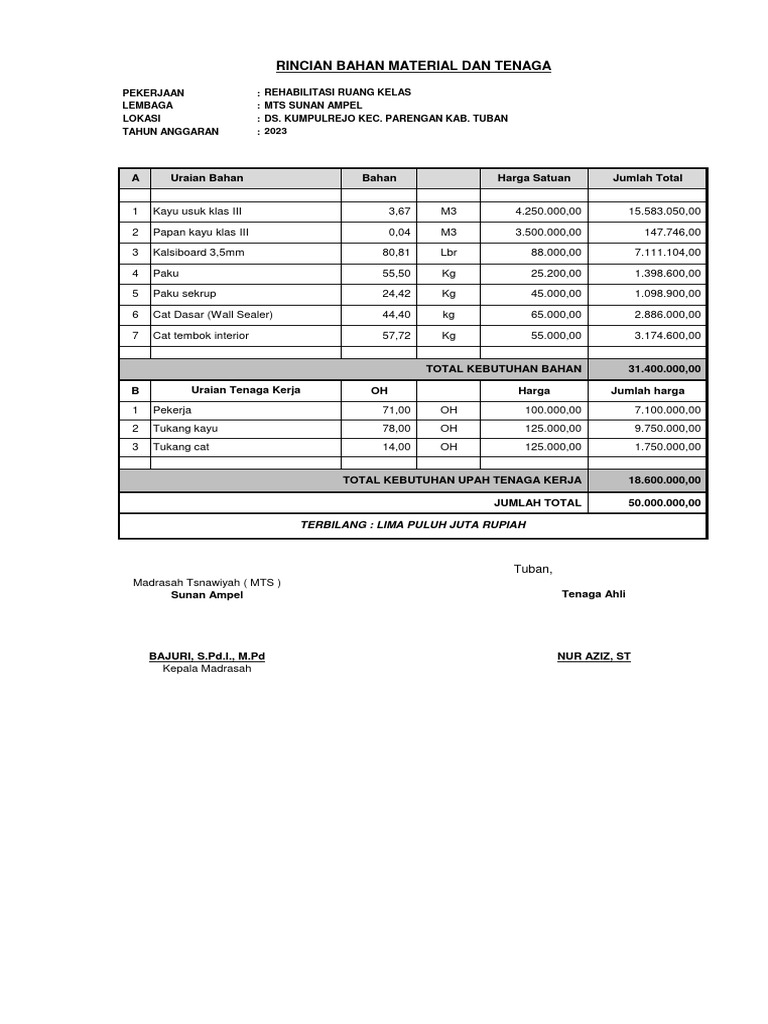 RAB PLAFOND Rev | PDF