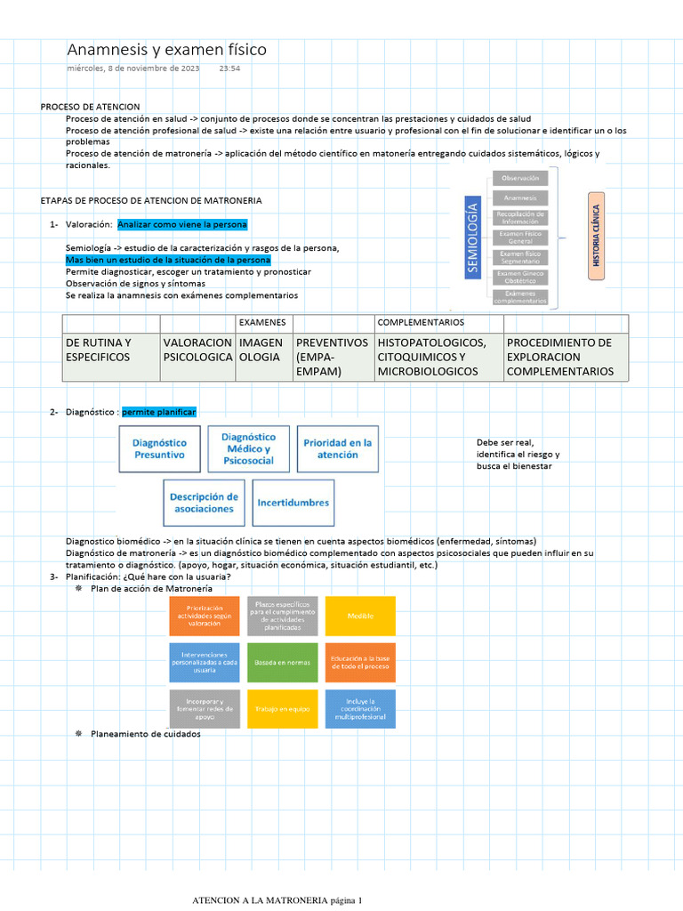 Anamnesis y examen físico 1 | PDF | Diagnostico medico | Examen físico