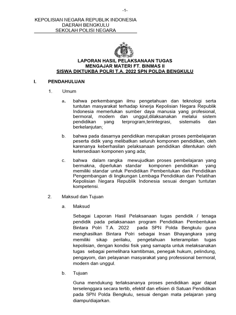 LHPT Ft. Binmas | PDF