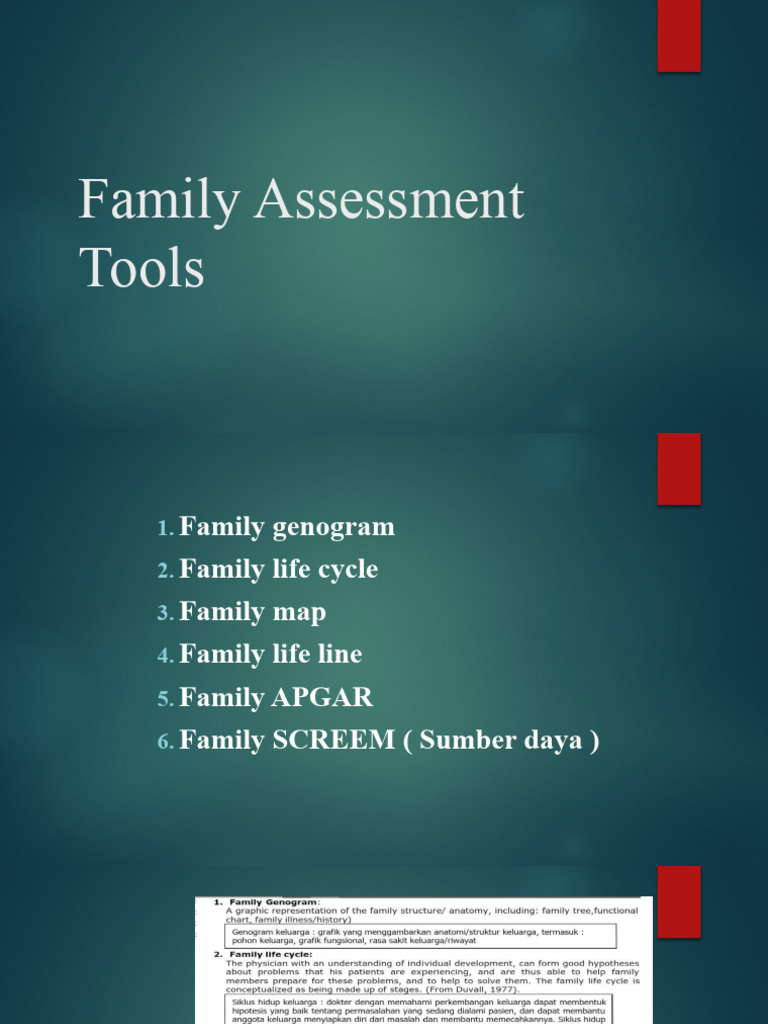 Family Assessment Tools 2 | PDF
