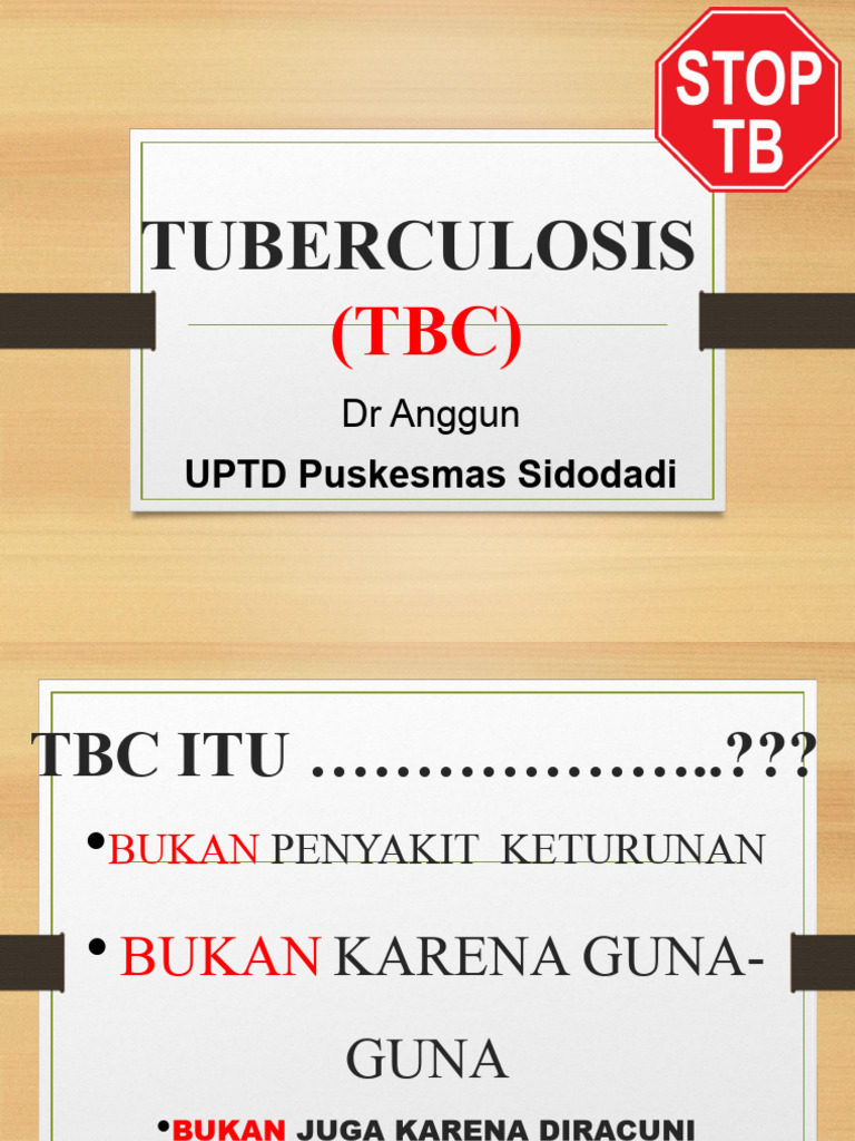 Materi Penyuluhan TB | PDF