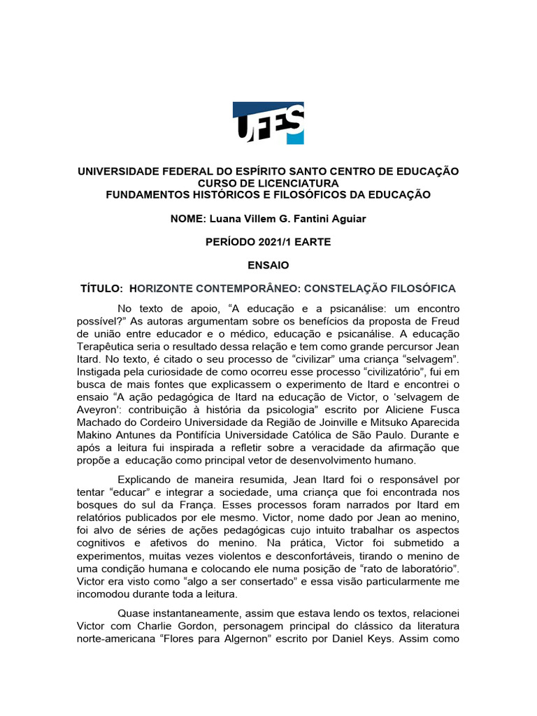 Ensaio | PDF