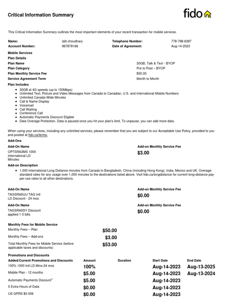 Wireless Service Agreement | PDF | Roaming | Service Industries Wireless Service Agreement | PDF | Roaming | Service Industries