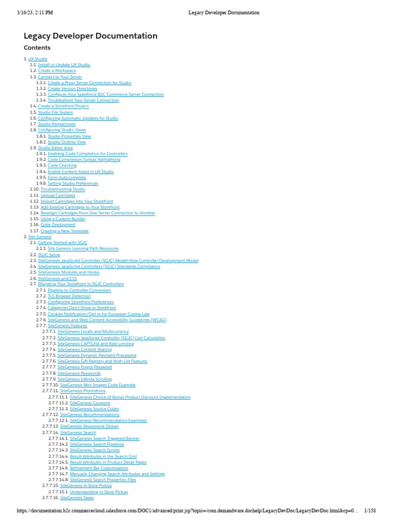 Legacy Developer Documentation | PDF | Proxy Server | Eclipse (Software)