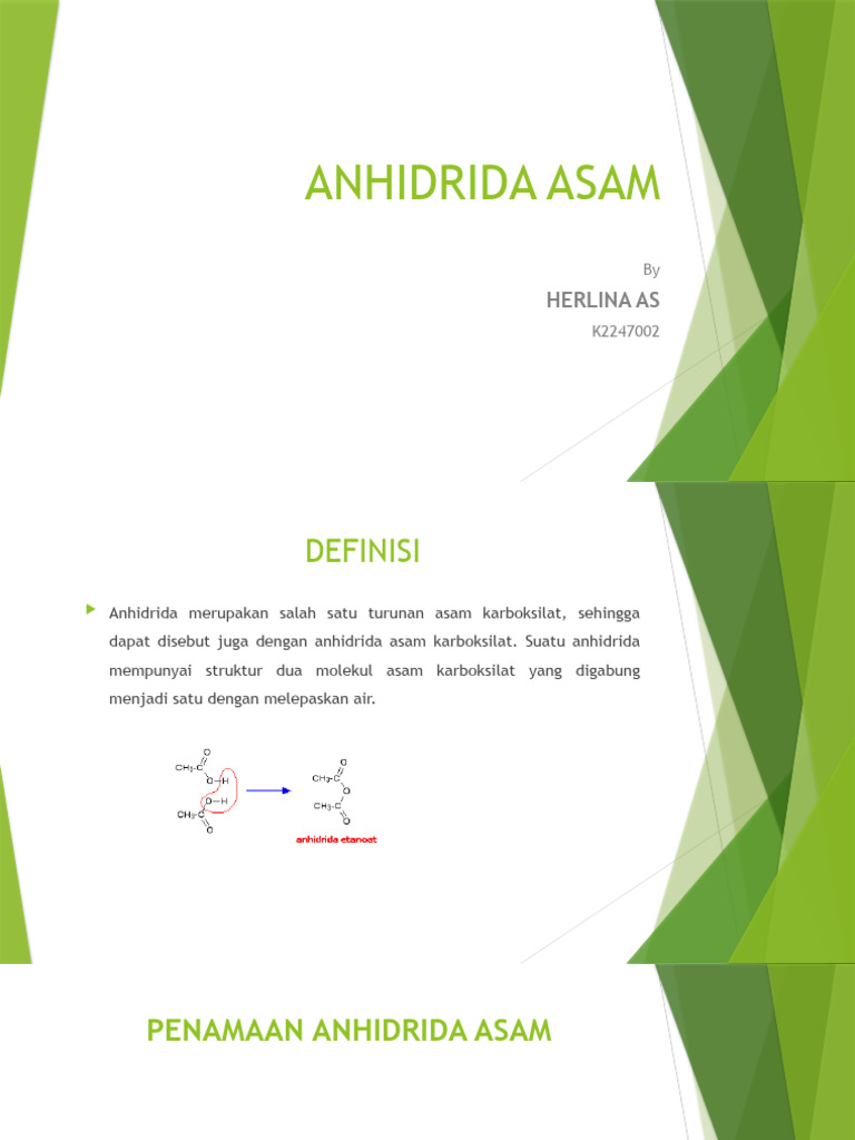 Anhidrida Asam | PDF
