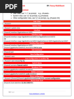 Huawei eNSP Command Cheat Sheet | PDF | Ip Address | Networking