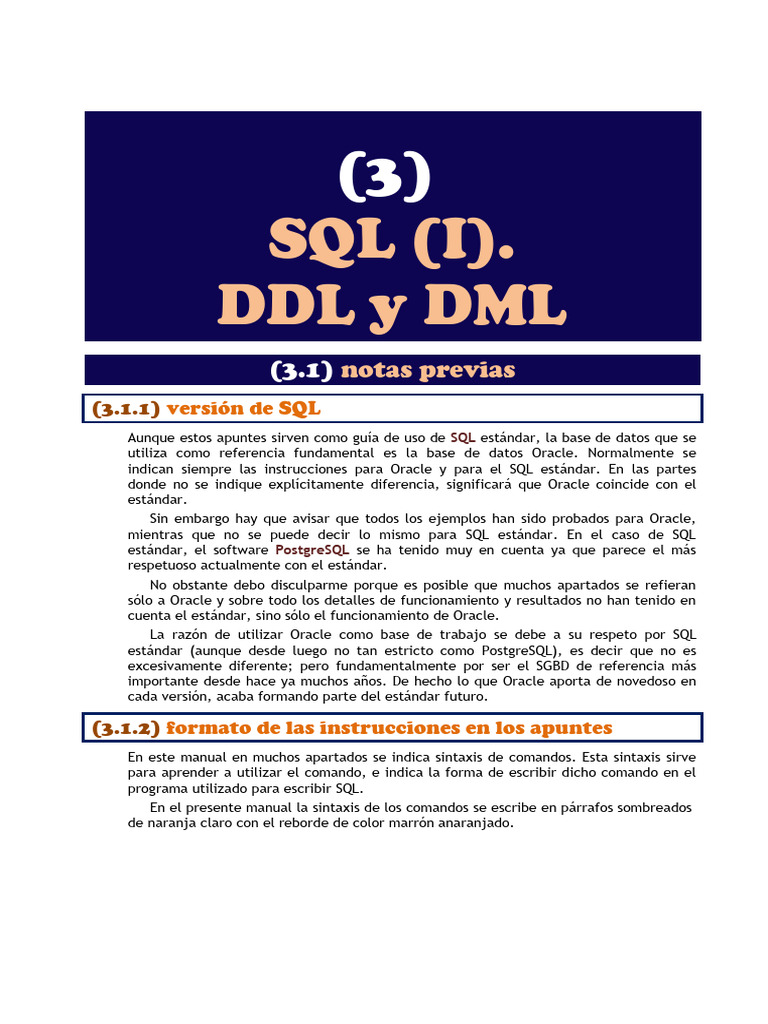 Tema 3 | PDF | SQL | Bases de datos