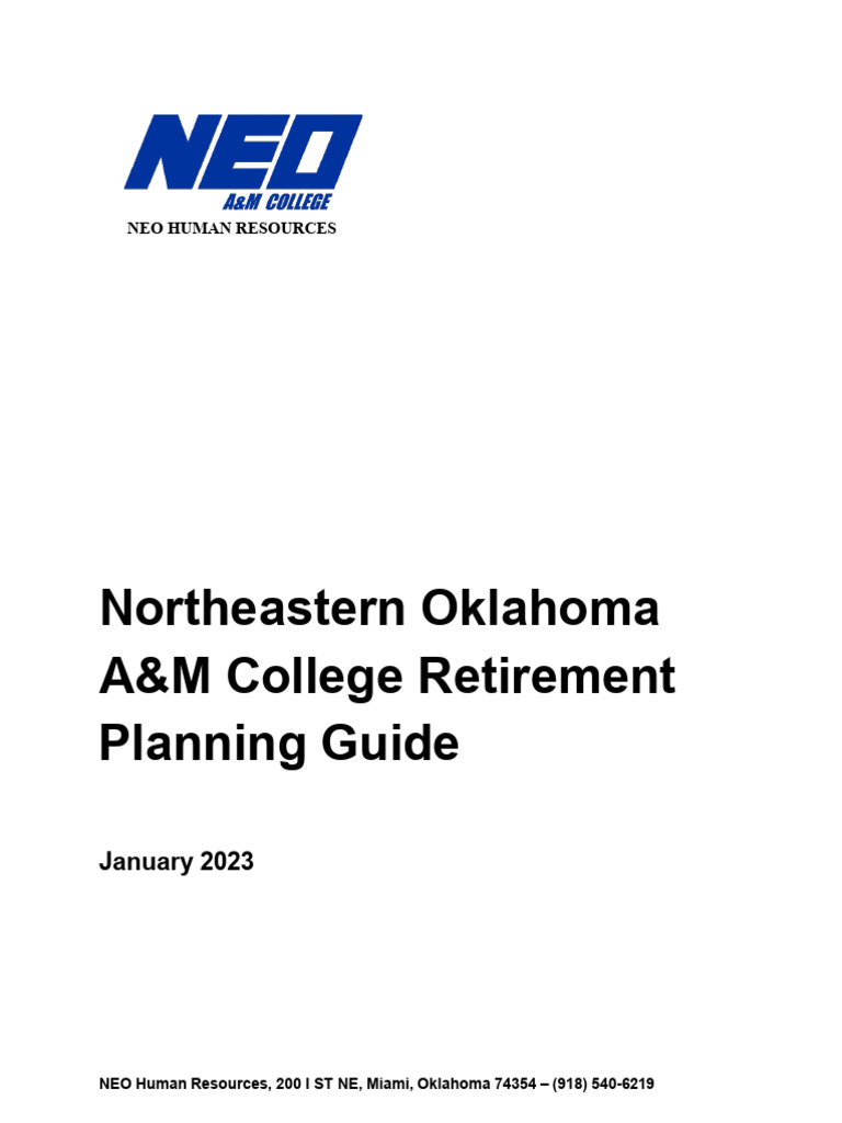 Neo Retire Planning Guide.2023 | PDF | Medicare (United States ...