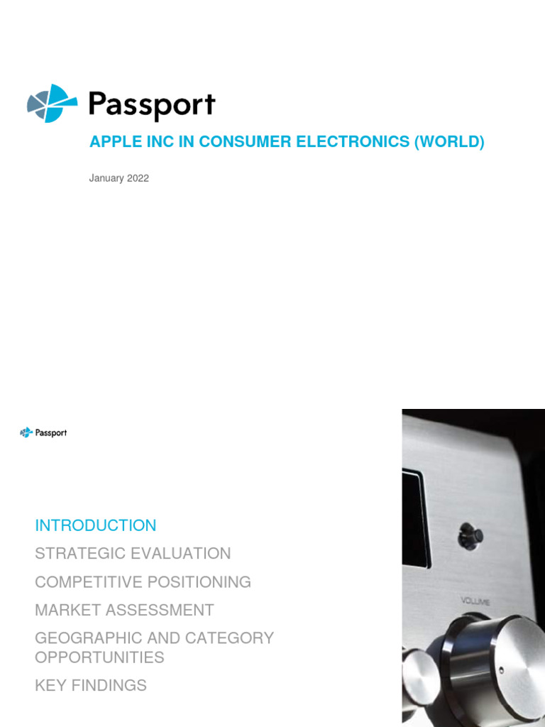 Apple Inc: Consumer Electronics Growth | PDF | Apple Inc. | I Phone