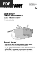 Stanley Vemco Garage Door Opener Owners Manual | PDF