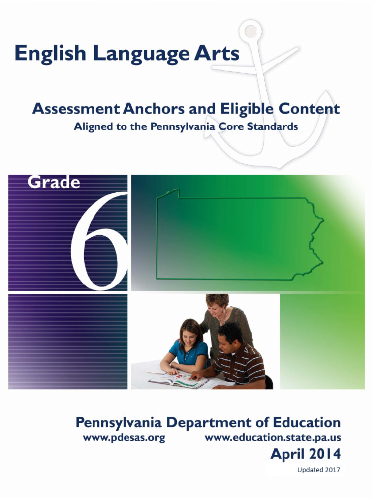 2014 Grade 6 ELA AA UA | PDF | Reading Comprehension | English Language