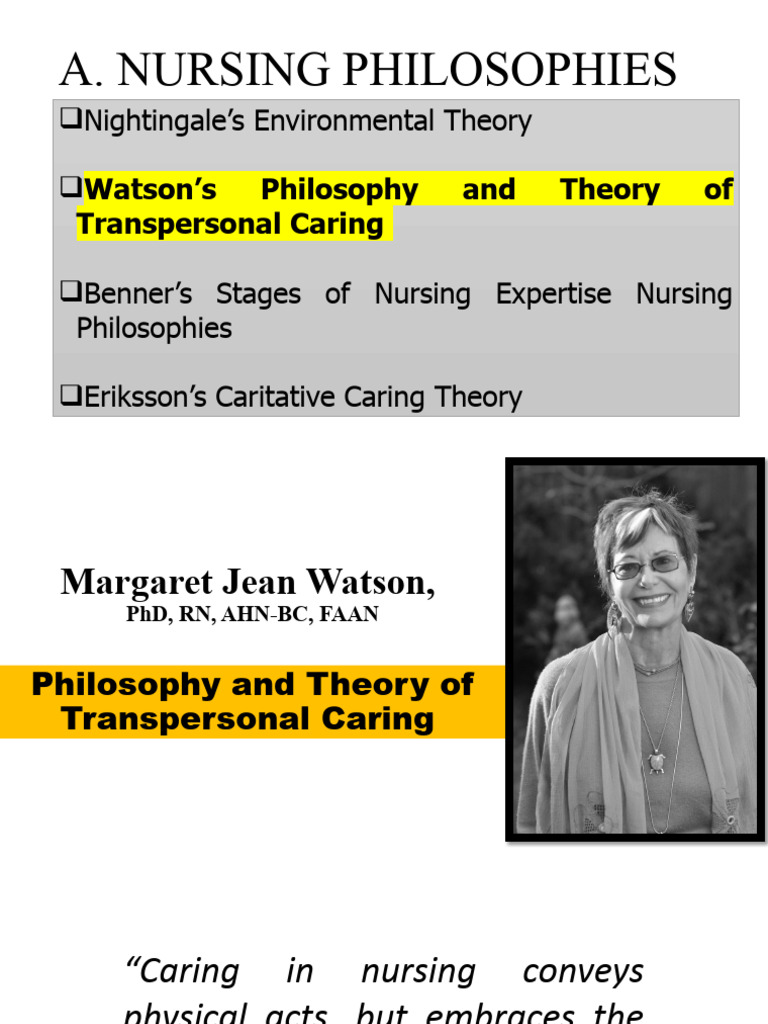 Watsons Transpersonal Caring | PDF