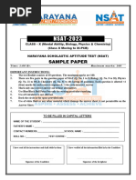 PWNSAT Class 10th Set 09 Questions | PDF | Optics | Refractive Index