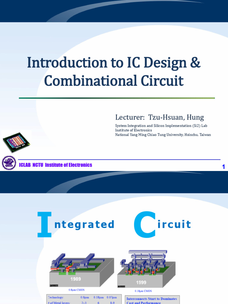 Lec01 Verilog Combinational Circuits Design 2022 Spring | PDF | Hardware Description Language ...