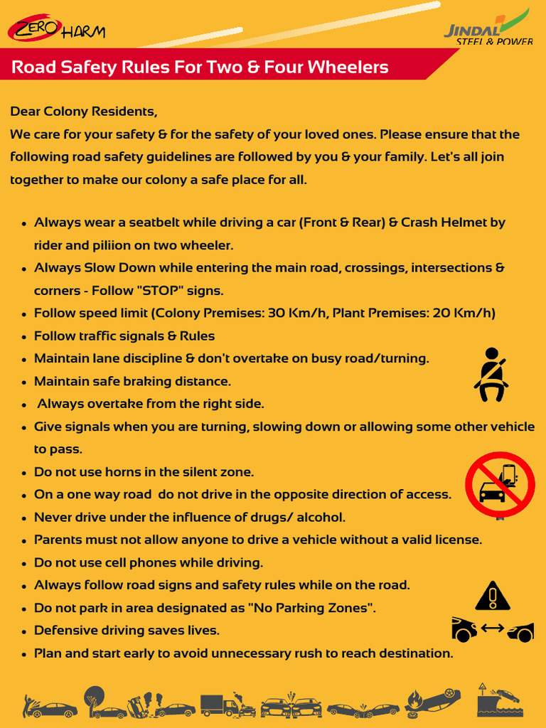 Road Safety Guidelines | PDF