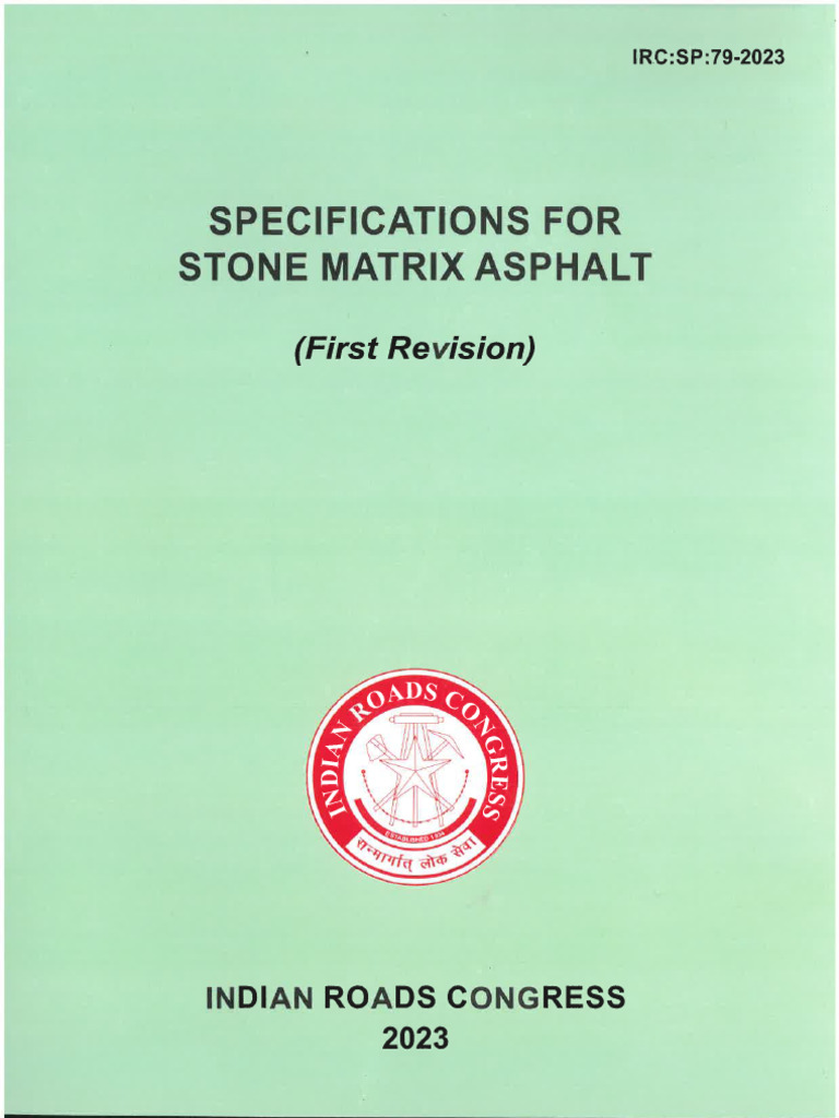 Irc SP 79-2023 | PDF