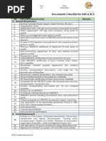 Iqcert International LTD.: Documents Checklist For Grs & Rcs | PDF ...