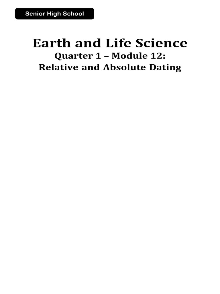 Relative and Absolute Dating | PDF | Radioactive Decay | Geology