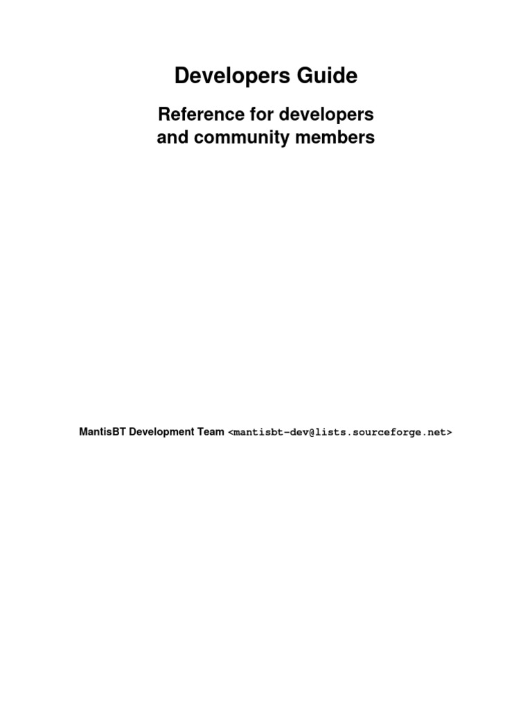 Developers Guide | PDF | Parameter (Computer Programming) | Callback (Computer Programming)