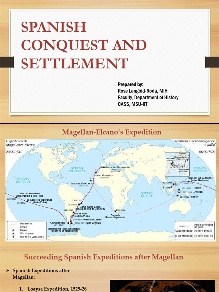 Spanish Conquest and Settlement in the Philippines | PDF | Spanish ...