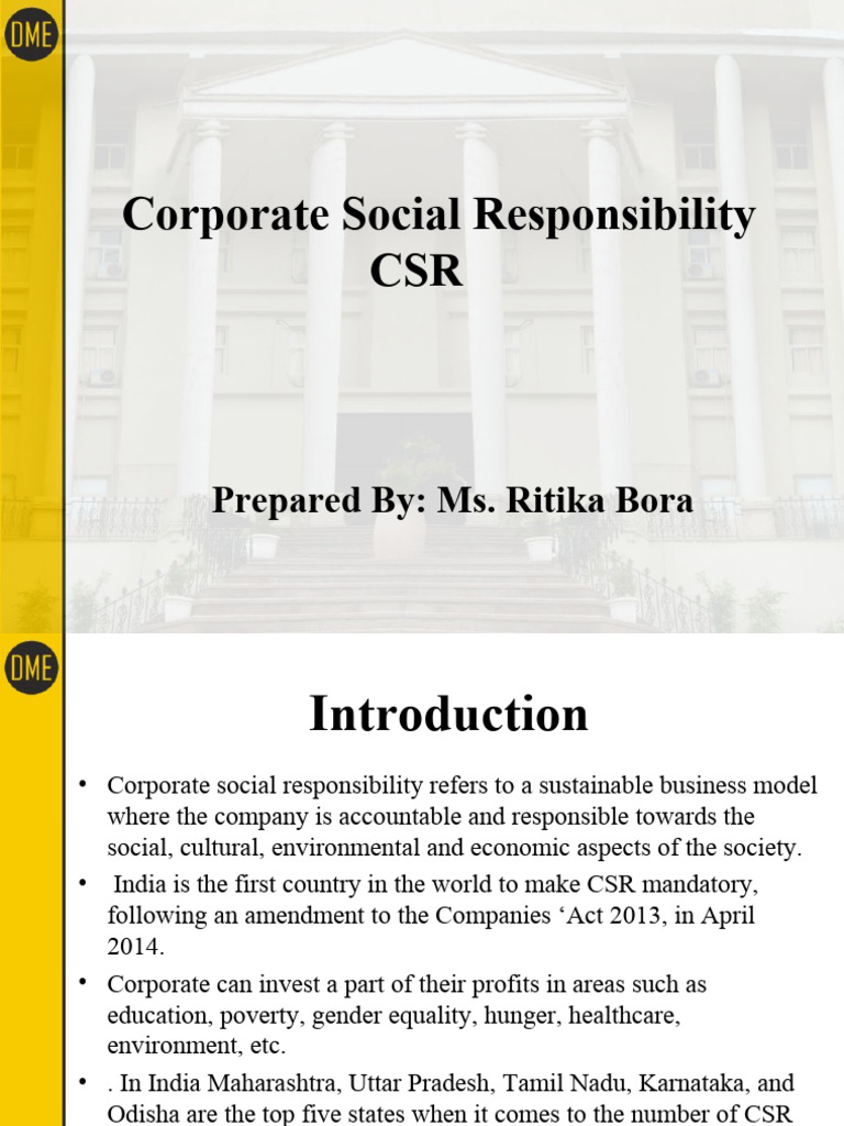 U - 4 - T - 2 CSR Case Studies | PDF | Corporate Social Responsibility ...