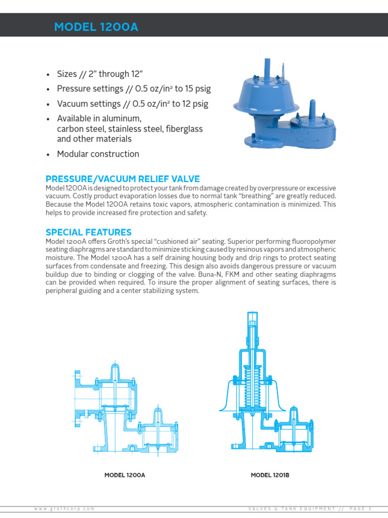 Tank PVRV | PDF | Pressure | Pressure Measurement