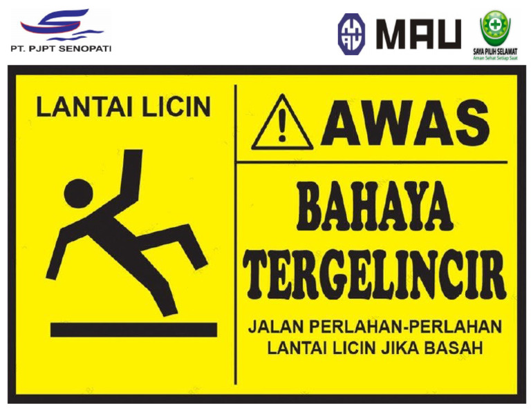 Sign Lantai Licin | PDF
