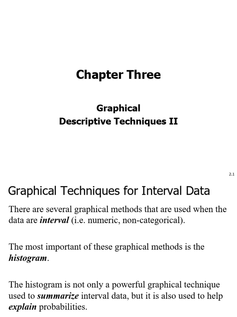 Chapter 3_graph and table descriptive | PDF | Histogram | Time Series