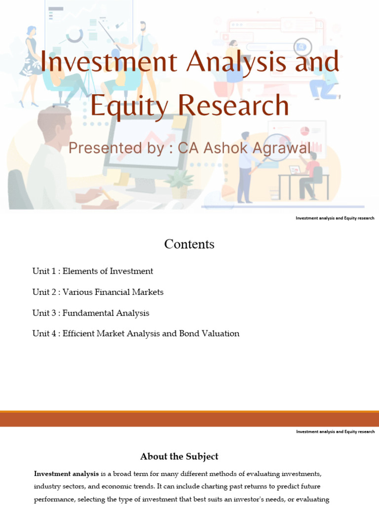 Equity Valuation | PDF