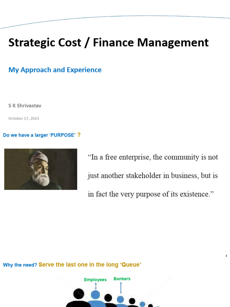 Strategic Cost Management | PDF