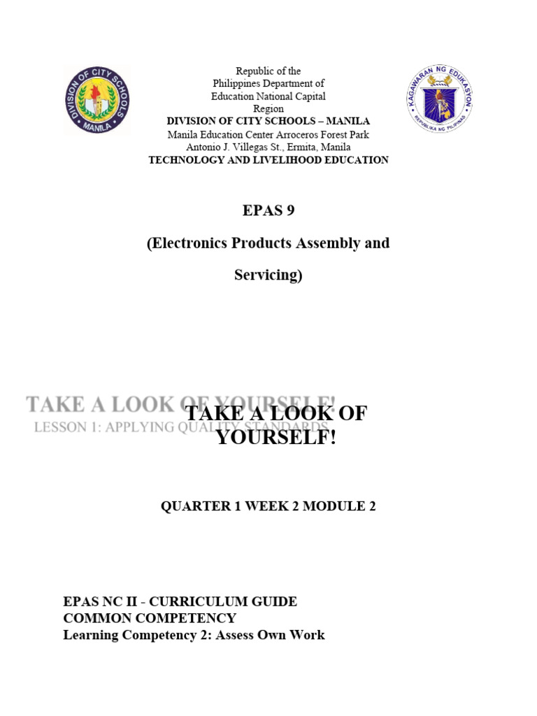 EPAS 9 - Q1 - W2 - Mod2 - RevisedEdition2022 | PDF