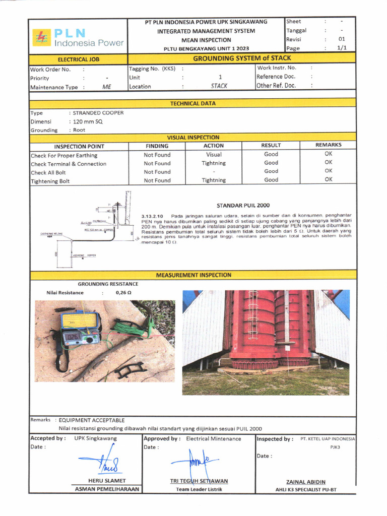 RESISTANCE GROUNDING STACK #1 | PDF