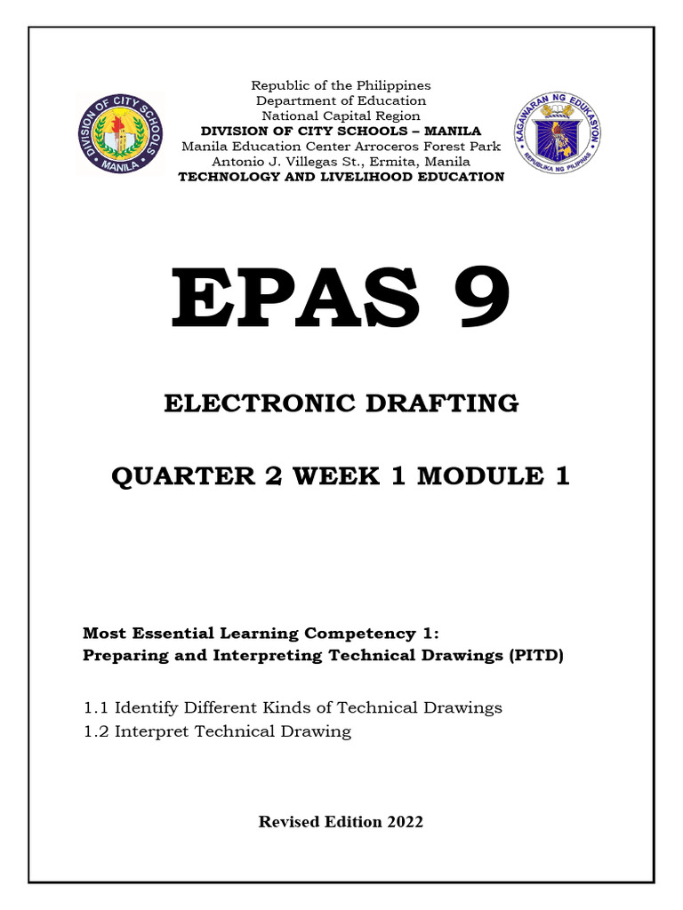 W1 EPAS Technical Drawing and Types 2022 | PDF
